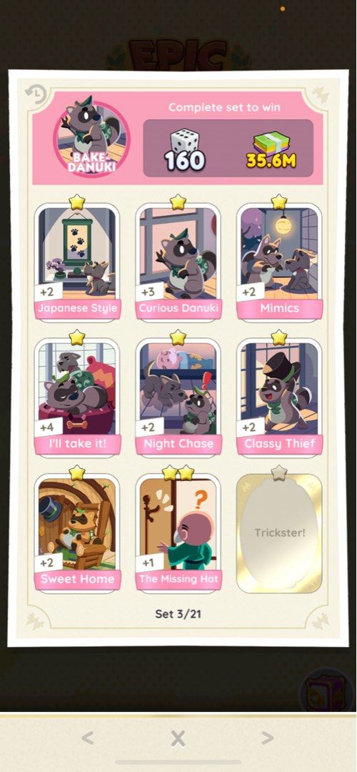 (Set 1-10)MONOPOLY GO STICKER, Hobbies & Toys, Toys & Games on Carousell