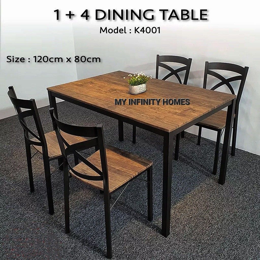 SET MEJA MAKAN MEJA KAFE MEJA RESTORAN MEJA CAFE TABLE RESTAURANT TABLE ...