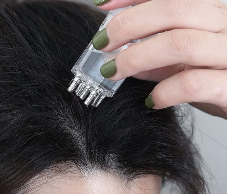 [SG] Scalp Applicator Liquid Comb For Hair Growth Serum Portable Hair ...