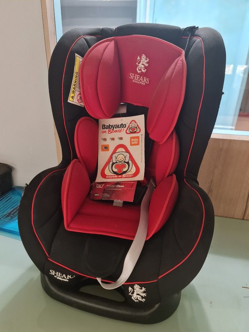 Shears Singapore car seat, Babies & Kids, Going Out, Car Seats on Carousell