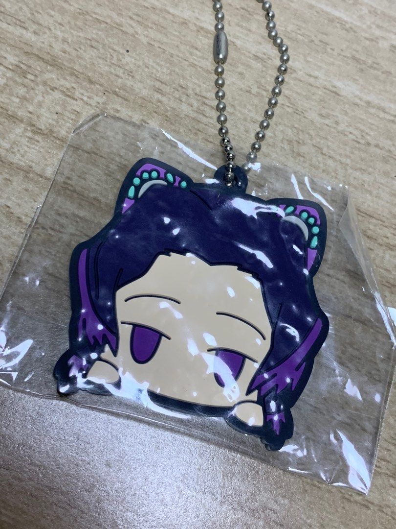 SHINOBU KOCHO SOFT STICKING KEYCHAIN with freebie, Hobbies & Toys, Toys ...
