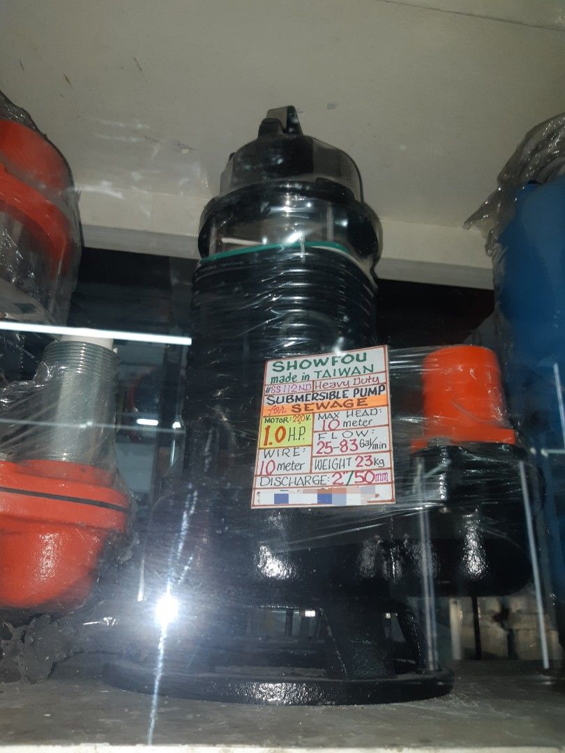 Showfou TAIWAN Submersible Pump pumps for Clean Water / sewage / High ...