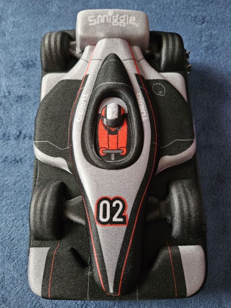 Smiggle 3D Race Car Hardtop Pencil Case, Hobbies & Toys, Stationery ...