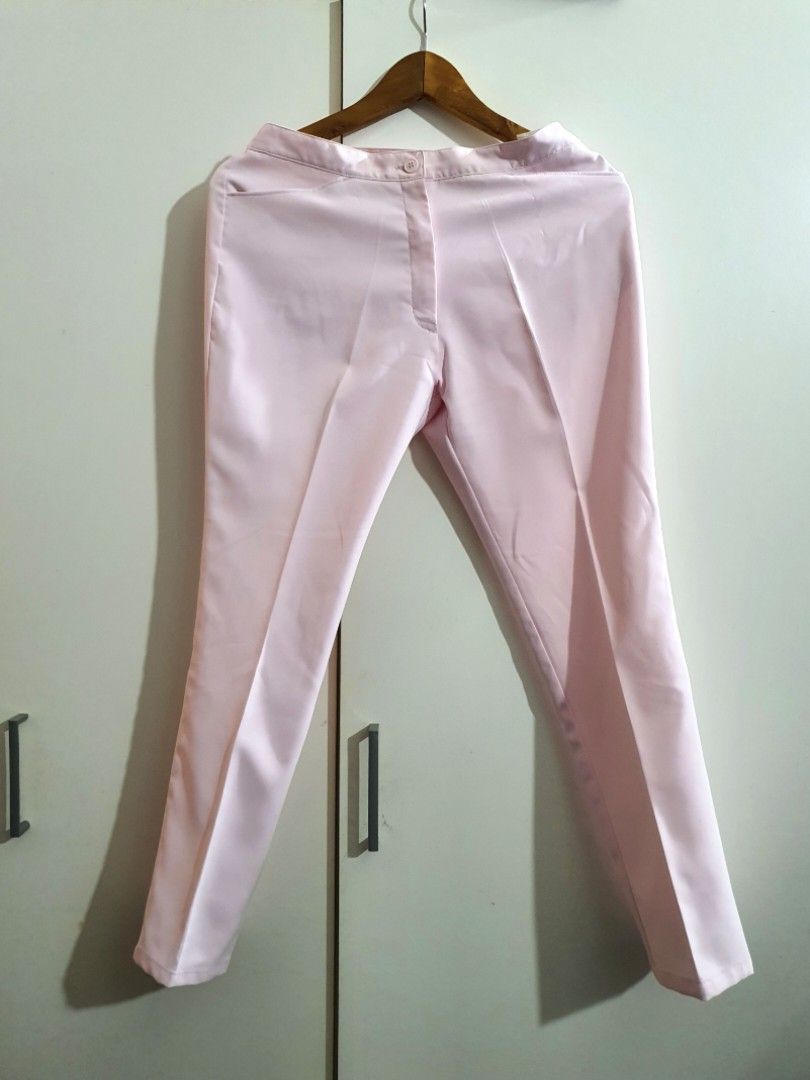 Soft pastel pink pants, Women's Fashion, Bottoms, Other Bottoms on ...