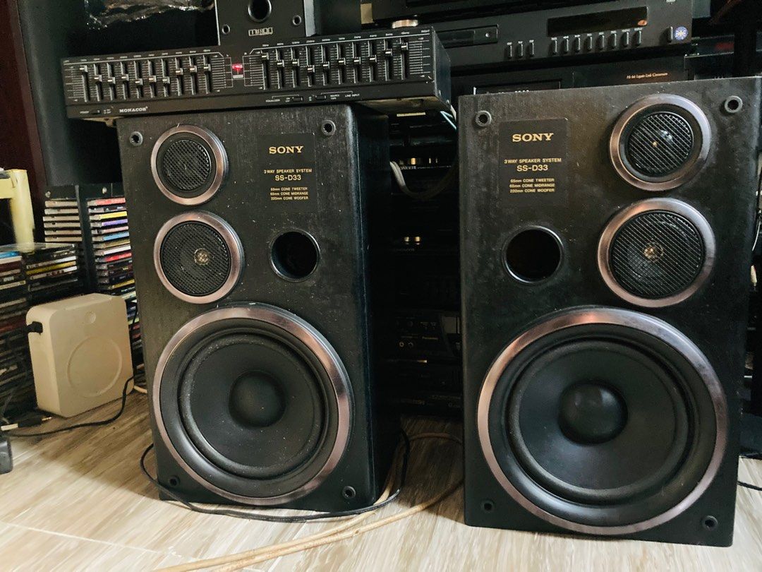 Sony speaker 3 way Ss D33, Audio, Soundbars, Speakers & Amplifiers on ...