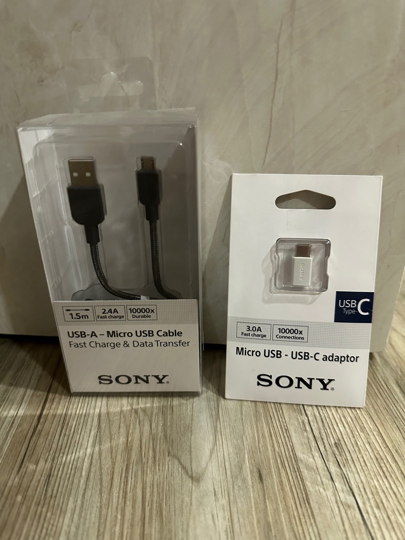 Sony USB - MICRO USB Cable fast charge and data transfer, Computers ...