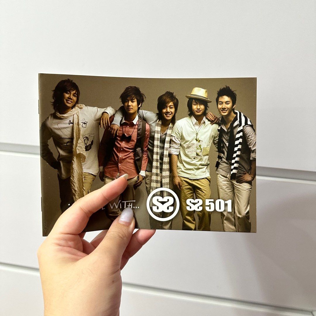 SS501 Korean Kpop Super Hits Album Boys over Flowers Kim Hyun Joong ...