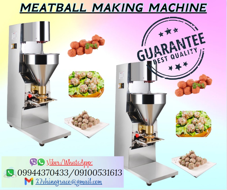stainless steel meat ball making machine High speed solid meatball ...