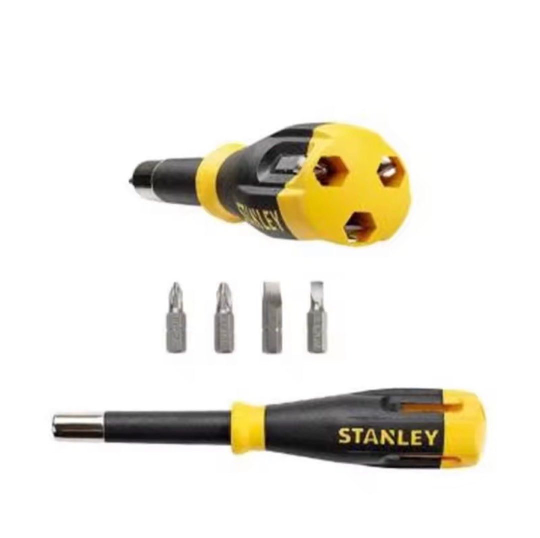 STANLEY FIBERGLASS SCREWDRIVER 4 IN 1 SET, Furniture & Home Living ...