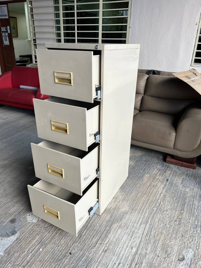 Steel Cabinet 4 Tier SALE !, Furniture & Home Living, Furniture ...