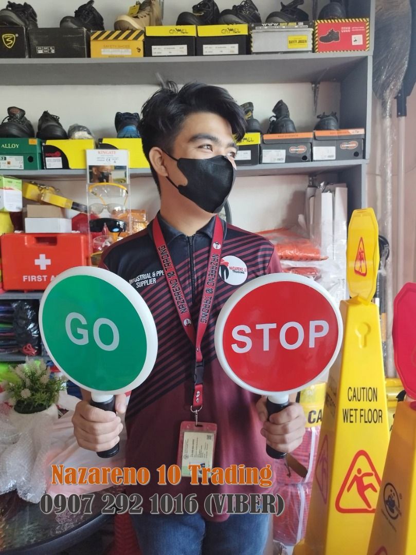 Stop & Go grip signage 28, Commercial & Industrial, Construction ...