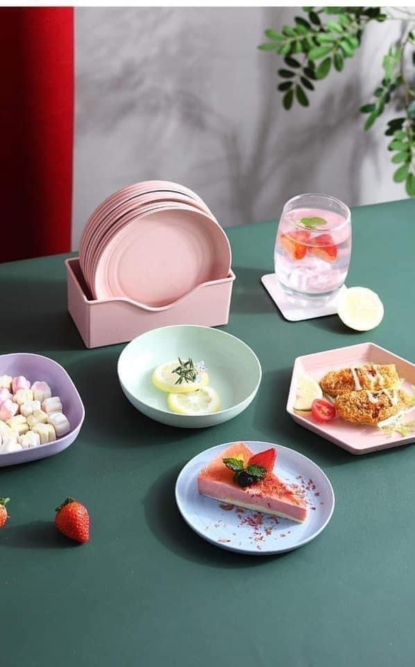 Stylish Plates Set, Furniture & Home Living, Kitchenware & Tableware ...