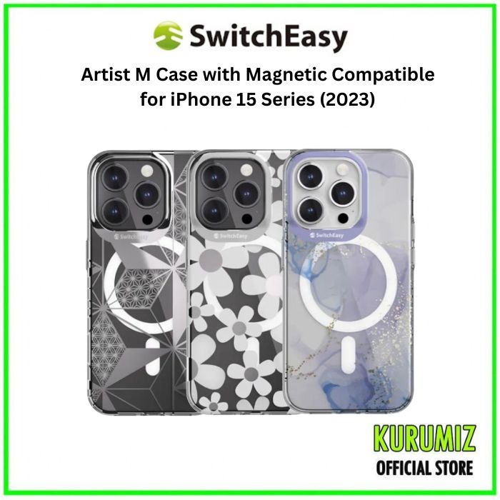 SwitchEasy Artist M Case for iPhone 15 Series (2023) with Mag ...