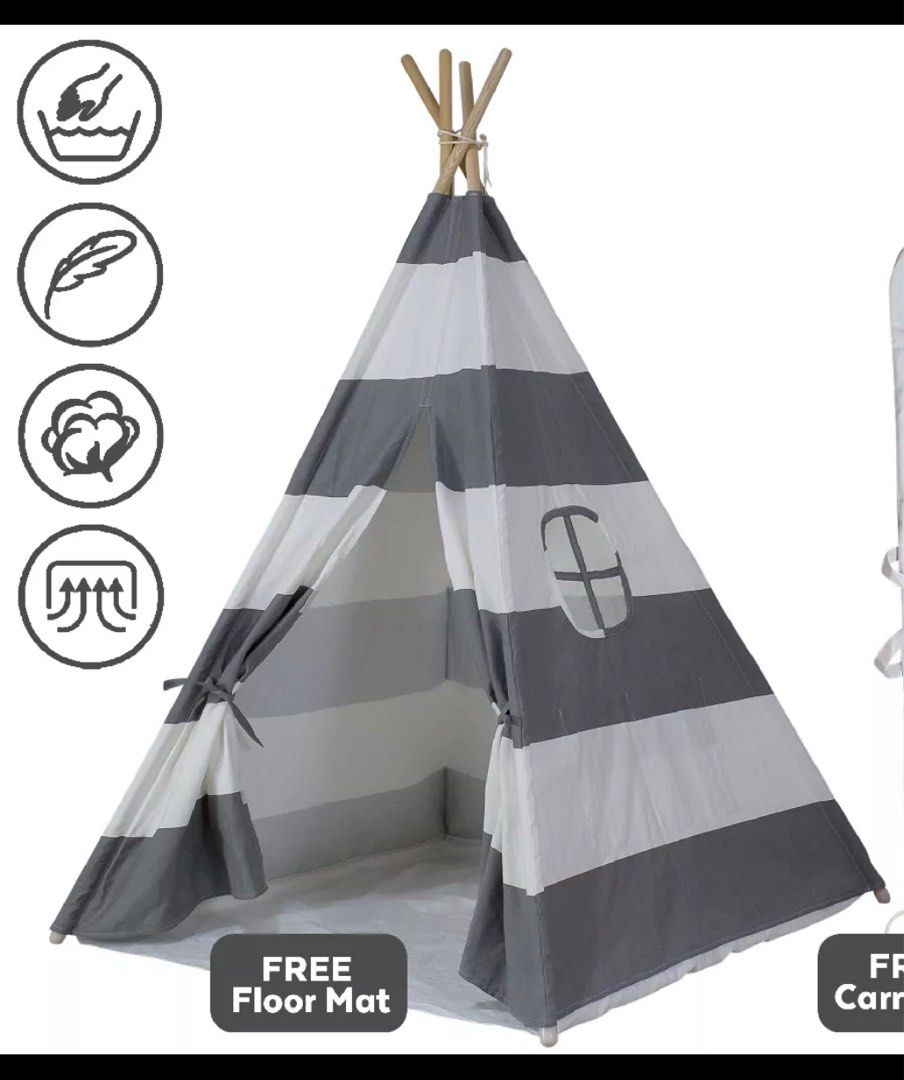 Teepee tent for kids, Babies & Kids, Baby Nursery & Kids Furniture ...