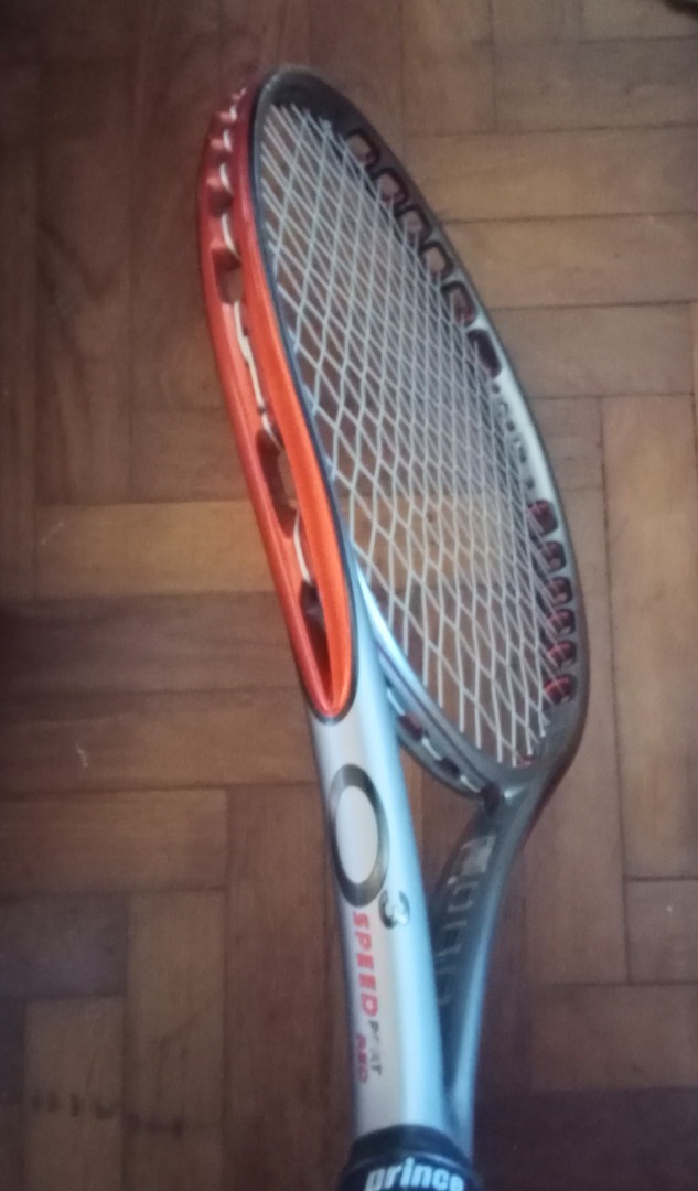 Tennis racket Prince O3 speed port Red mid plus racquet, Sports ...