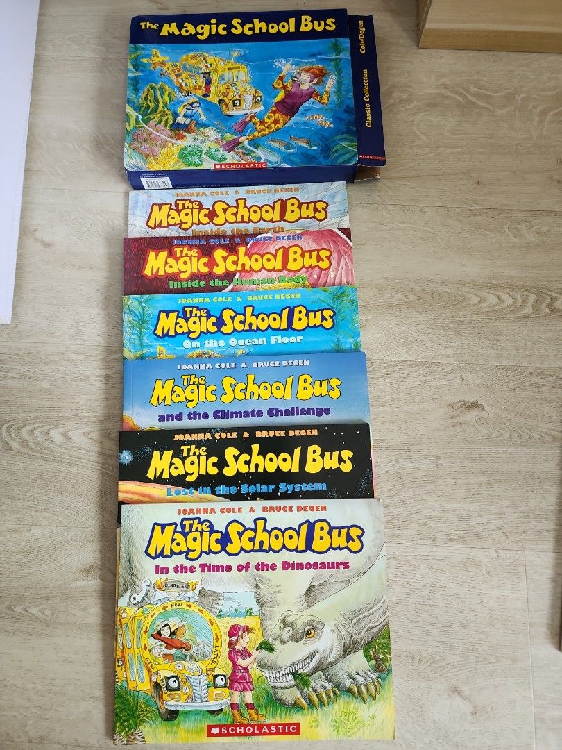 The Magical School Bus Book Set, Hobbies & Toys, Books & Magazines ...
