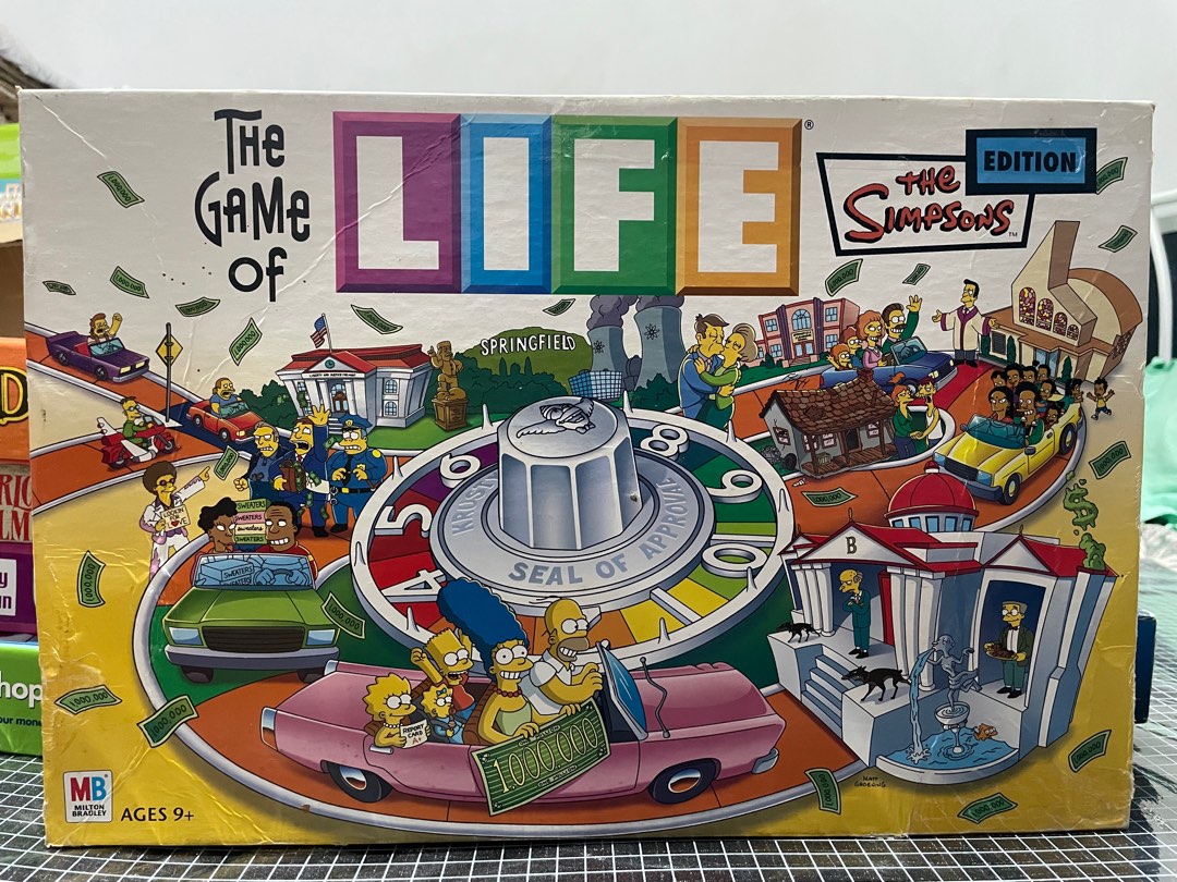 The Simpsons Game of Life, Hobbies & Toys, Toys & Games on Carousell