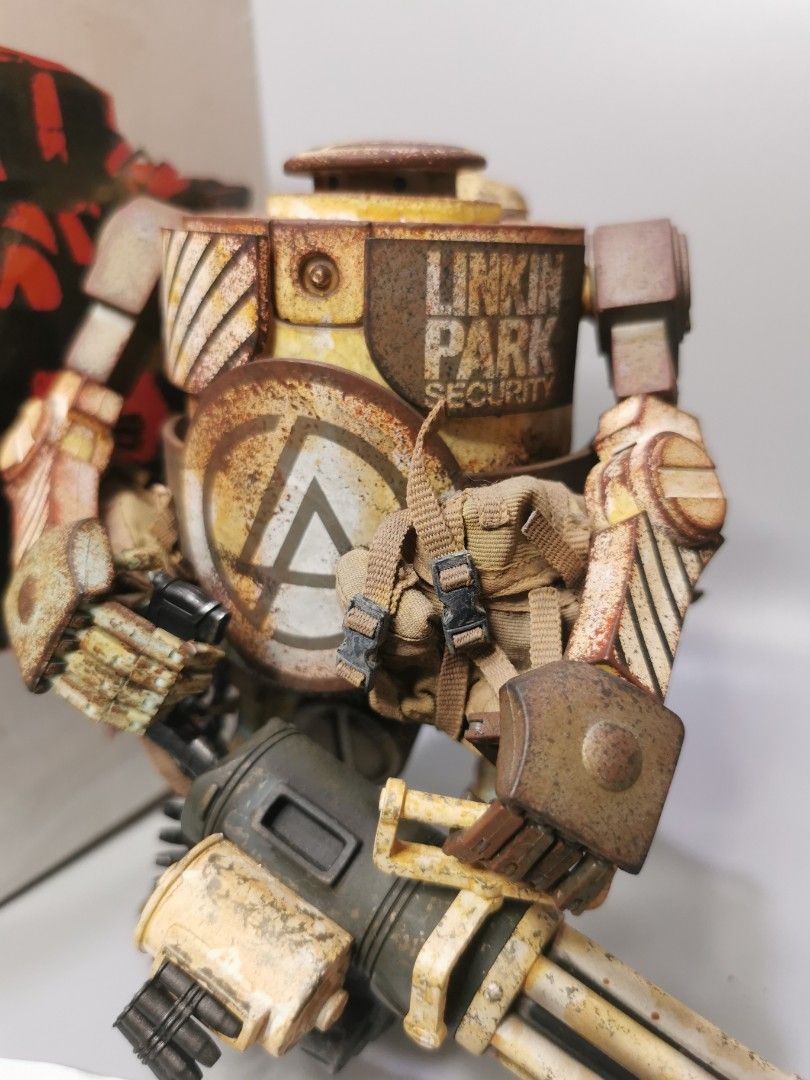 ThreeA Ashley Wood WWRp BRAMBLE MK2 GATLING 1/12 Linkin Park EXCLUSIVE ...