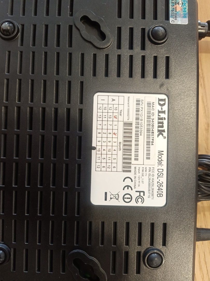 TM WiFi Router Modem, Computers & Tech, Parts & Accessories, Networking ...