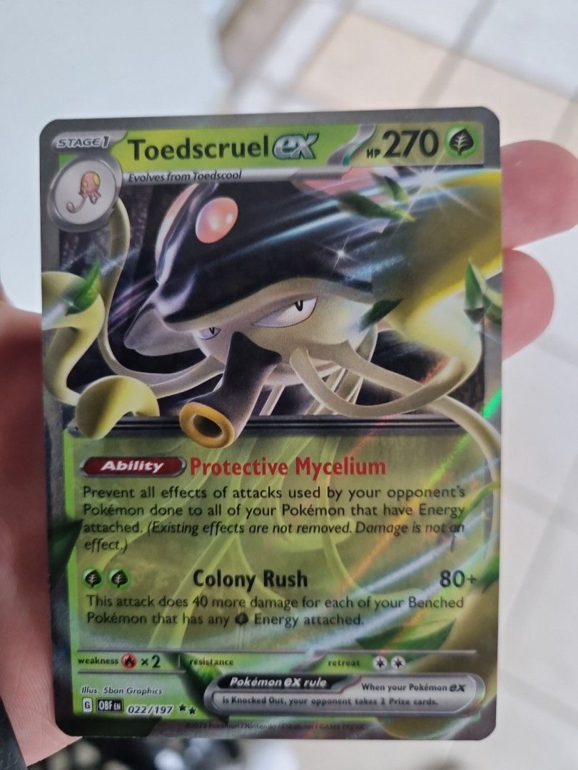 Toedscruel Ex, Hobbies & Toys, Toys & Games on Carousell