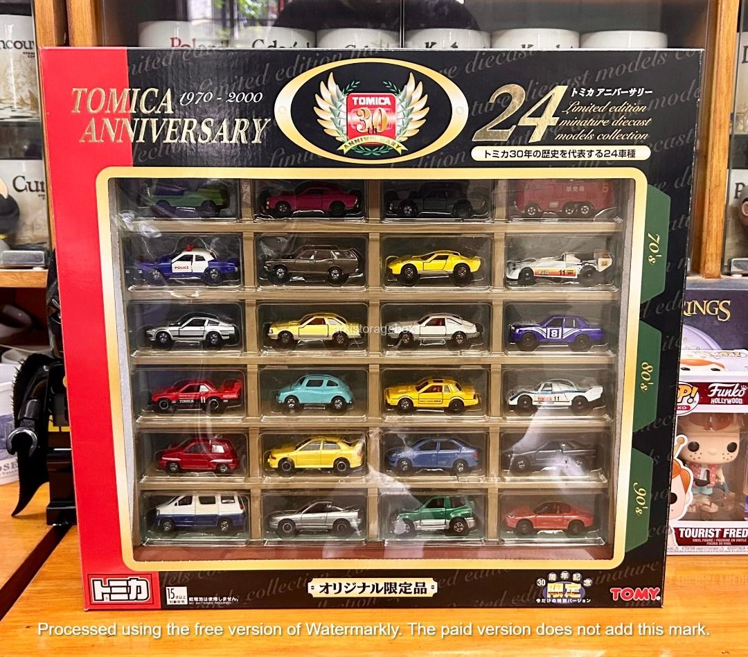 Tomica 30th Anniversary 24 Car Sets I & II Hot Wheels Matchbox ...