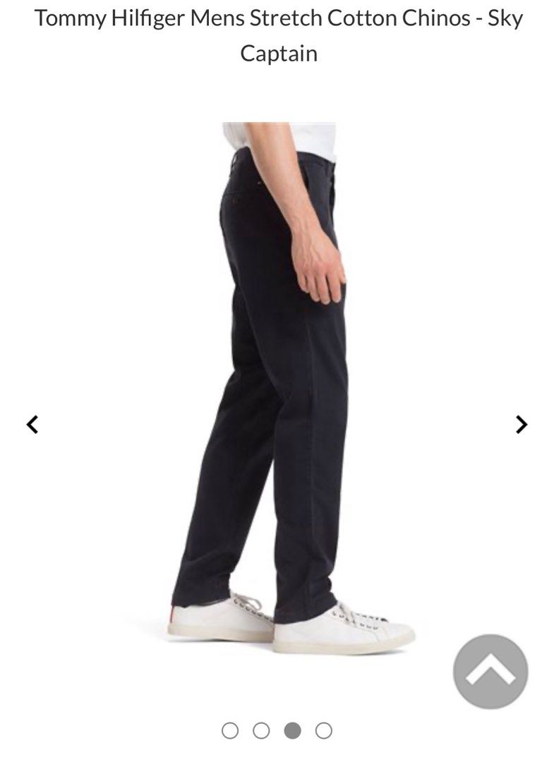 Tommy Hilfiger Men's Navy Chino Pants Trousers - 36 inch Waist/ 29 inch ... Tommy Hilfiger Men's Navy Chino Pants Trousers - 36 inch Waist/ 29 inch ...