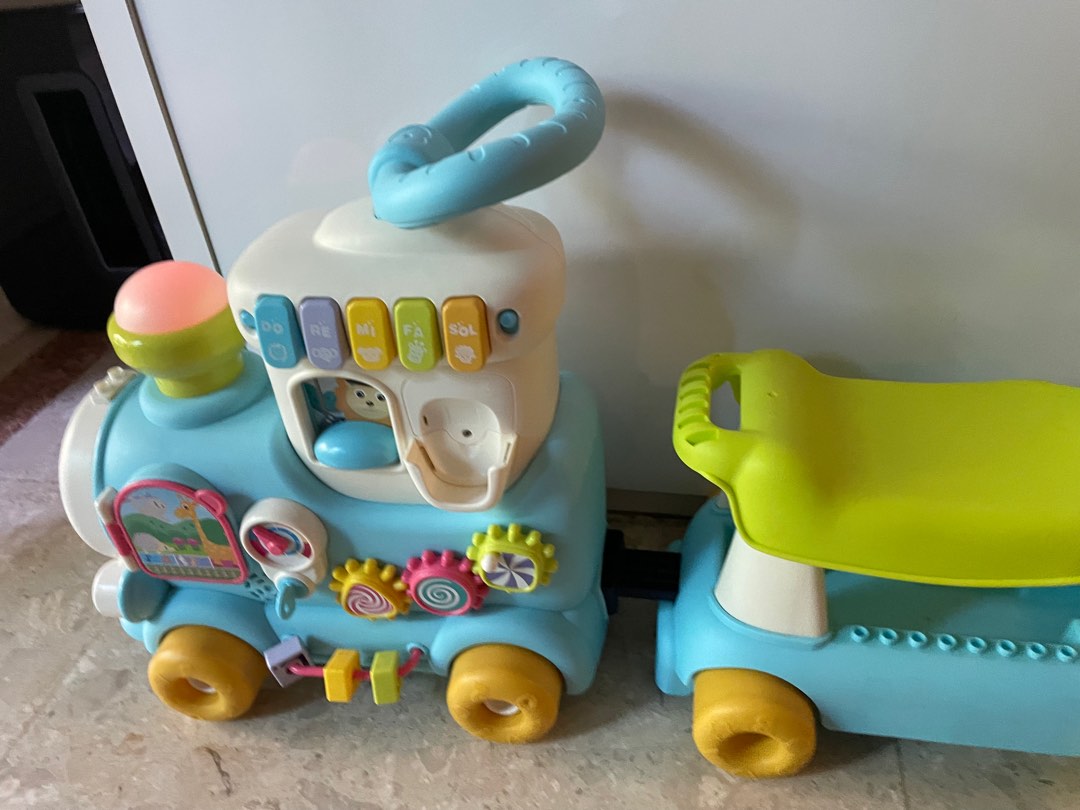 Top tots 4 in 1 learning train walker , Babies & Kids, Infant Playtime ...