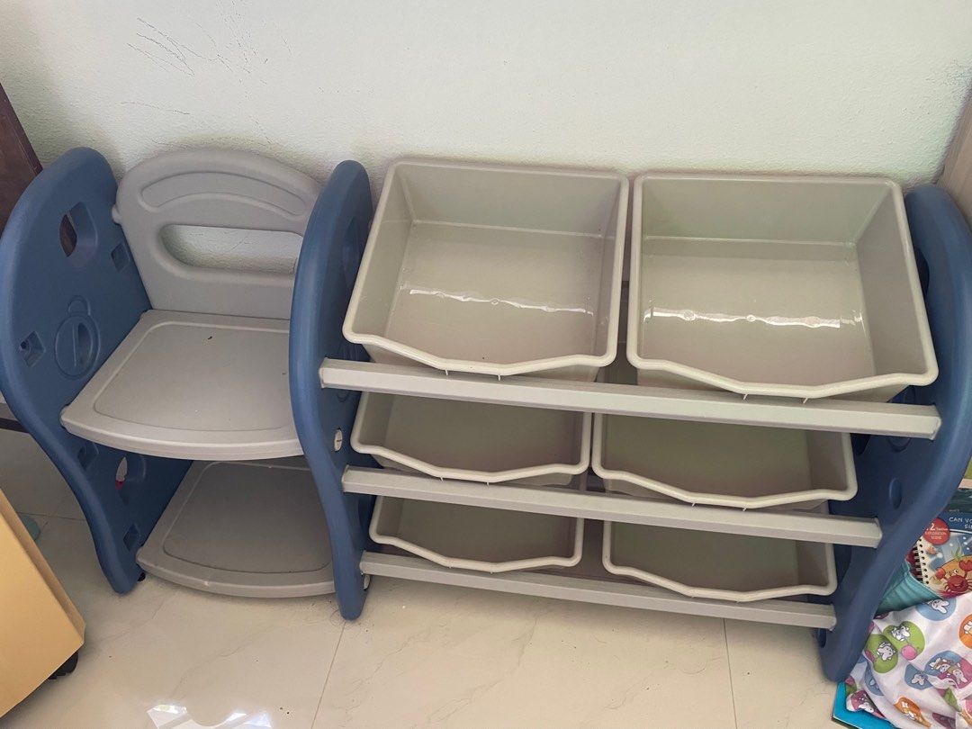 Toys rack, Furniture & Home Living, Furniture, Shelves, Cabinets ...