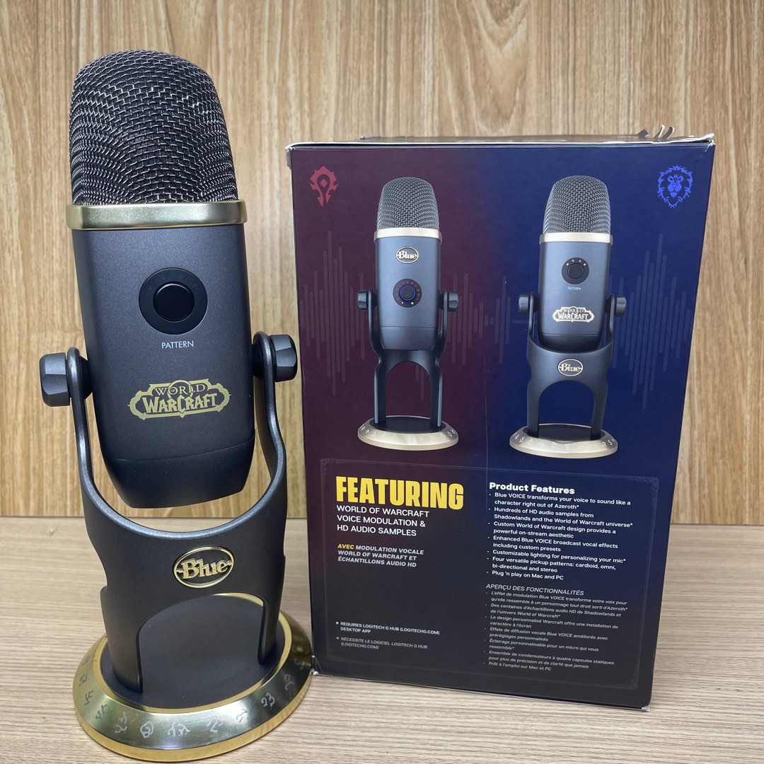 TP-BLUE Yeti X World of Warcraft Edition Professional Podcast, Gaming ...
