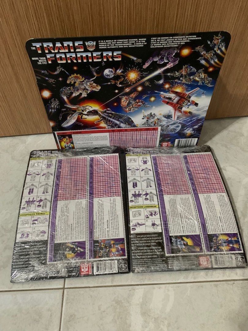 Transformers Autobot Blaster + Decepticon Cassette, Hobbies & Toys ...