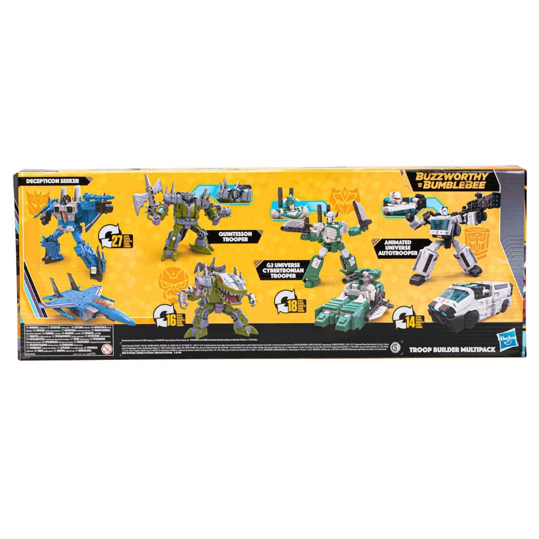 Transformers Generations Buzzworthy Bumblebee Troop Builder Multipack ...