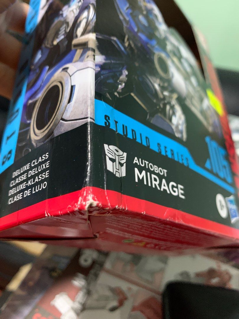 transformers studio series ss 105 mirage 幻影, 興趣及遊戲, 玩具 & 遊戲類 - Carousell