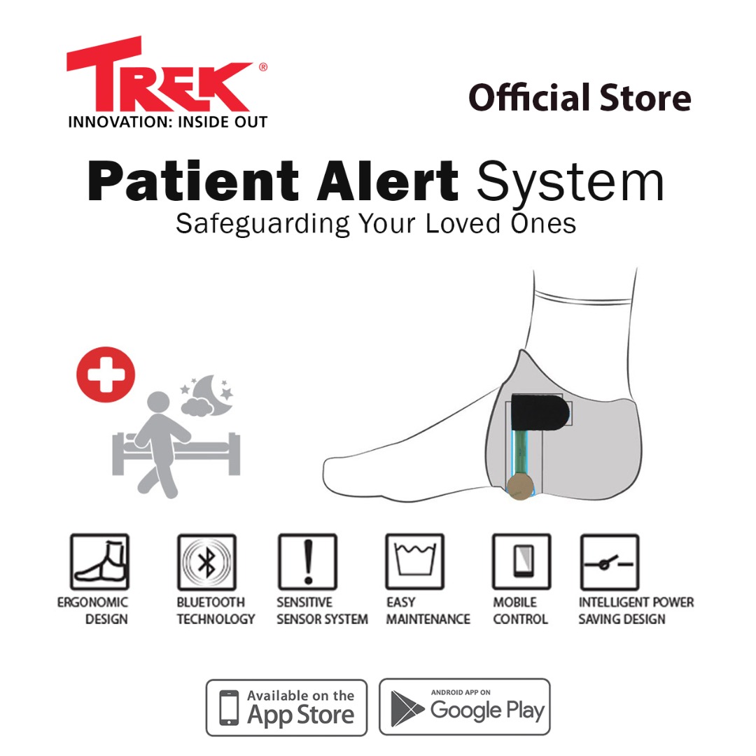 TREK Patient Alert System (PAS) Bluetooth Alert for Elderly Care ...