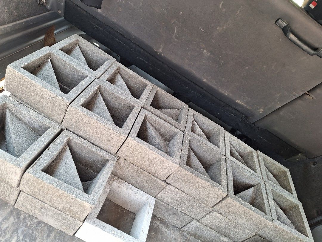 TRIANGULAR BLOCKS, Commercial & Industrial, Construction & Building ...