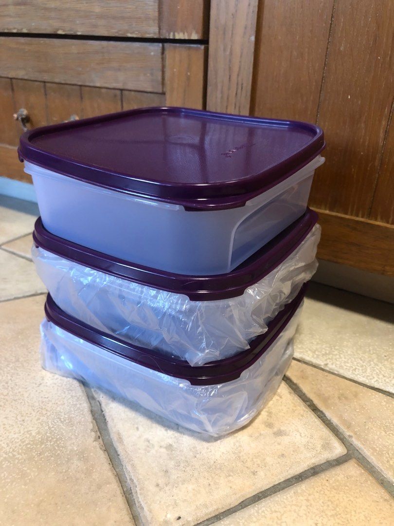 Tupperware modular mate square 1.2 ltr, Furniture & Home Living ...