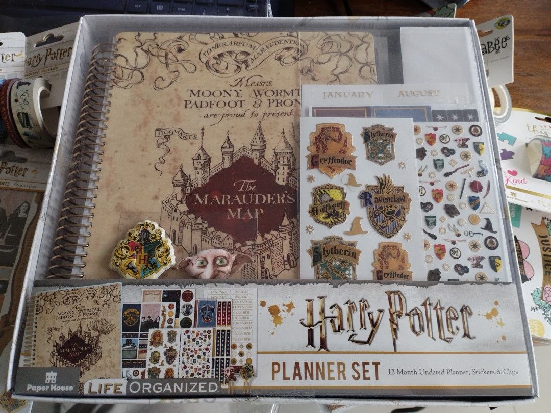 Undated Harry Potter Planner Set plus additional free harry potter 1 ...