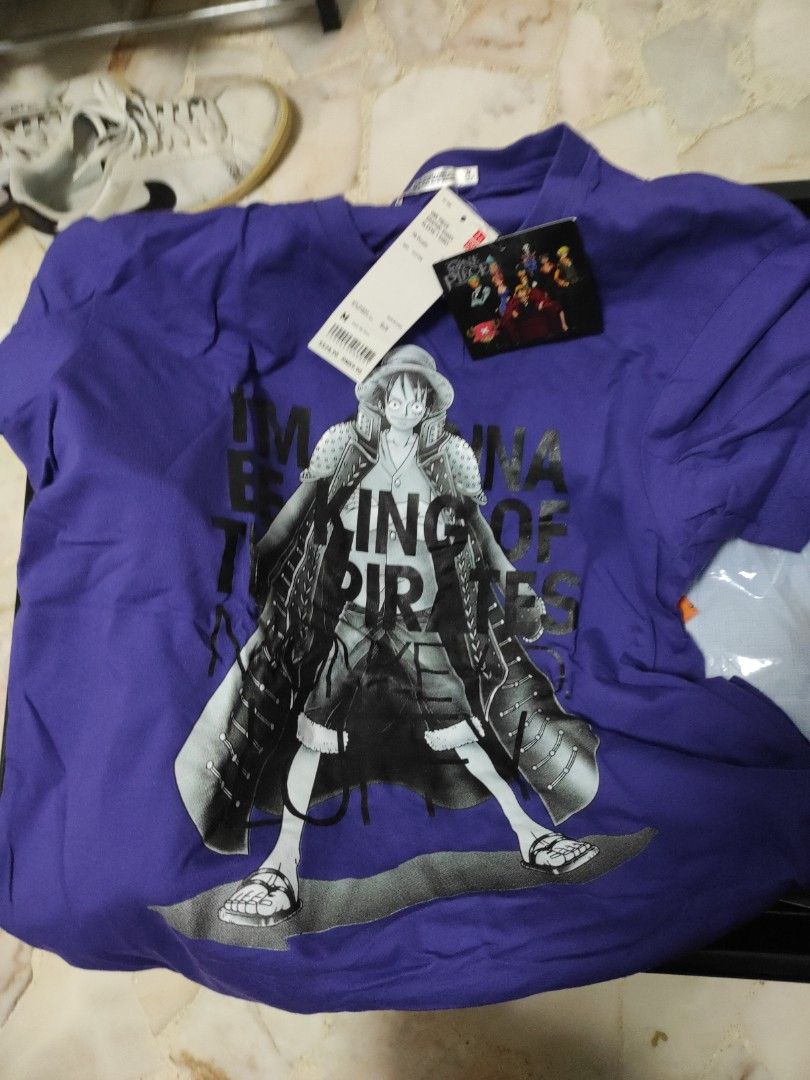Uniqlo UT ONE PIECE, Men's Fashion, Tops & Sets, Tshirts & Polo Shirts ...