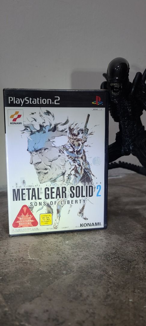 Unopened Original Ps2 Metal Gear Solid 2 Son of Liberty, Hobbies & Toys ...