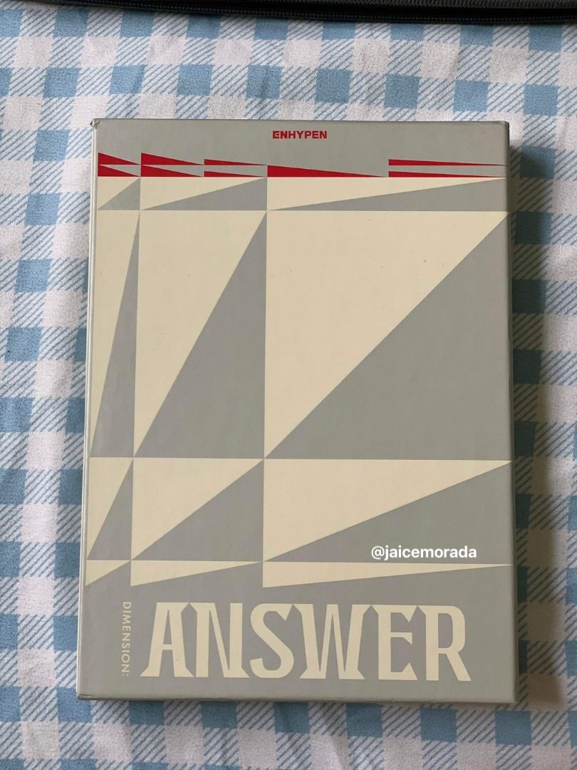 UNSEALED Enhypen Dimension: Answer No Ver., Hobbies & Toys, Memorabilia ...