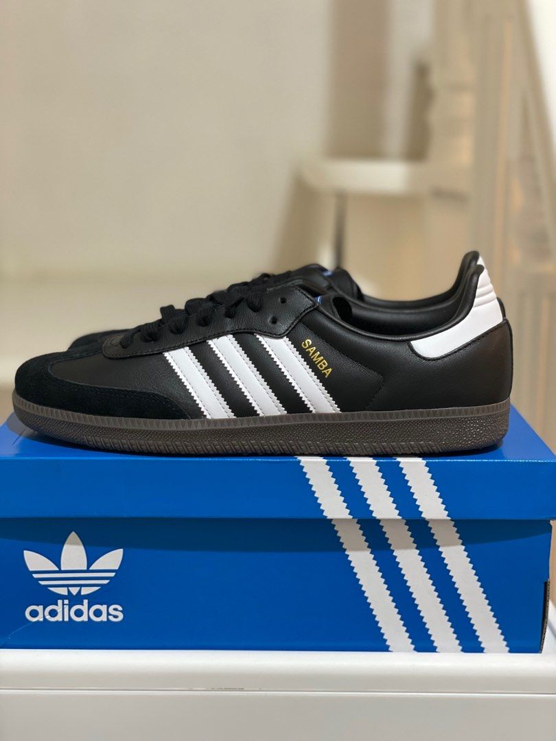 US 10.5 Samba OG Black Legit, Men's Fashion, Footwear, Sneakers on ...