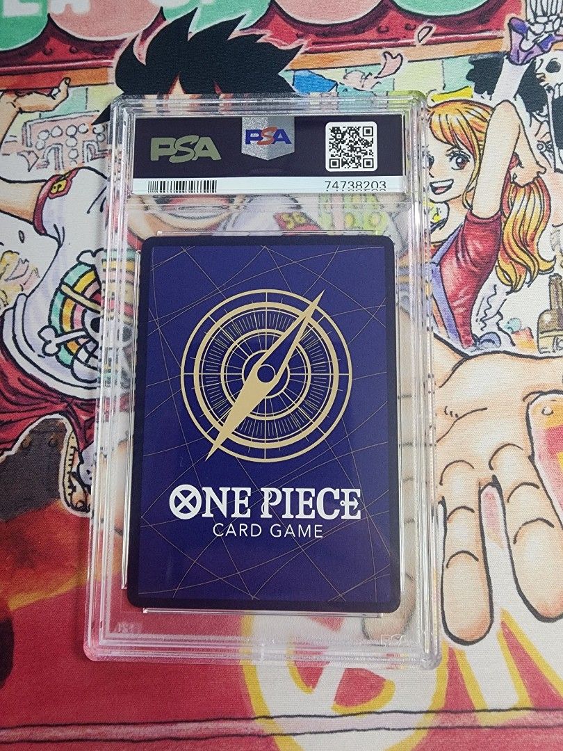 Uta PSEC AA op02-120 PSA 10 One Piece TCG Slab, Hobbies & Toys, Toys & Games on Carousell