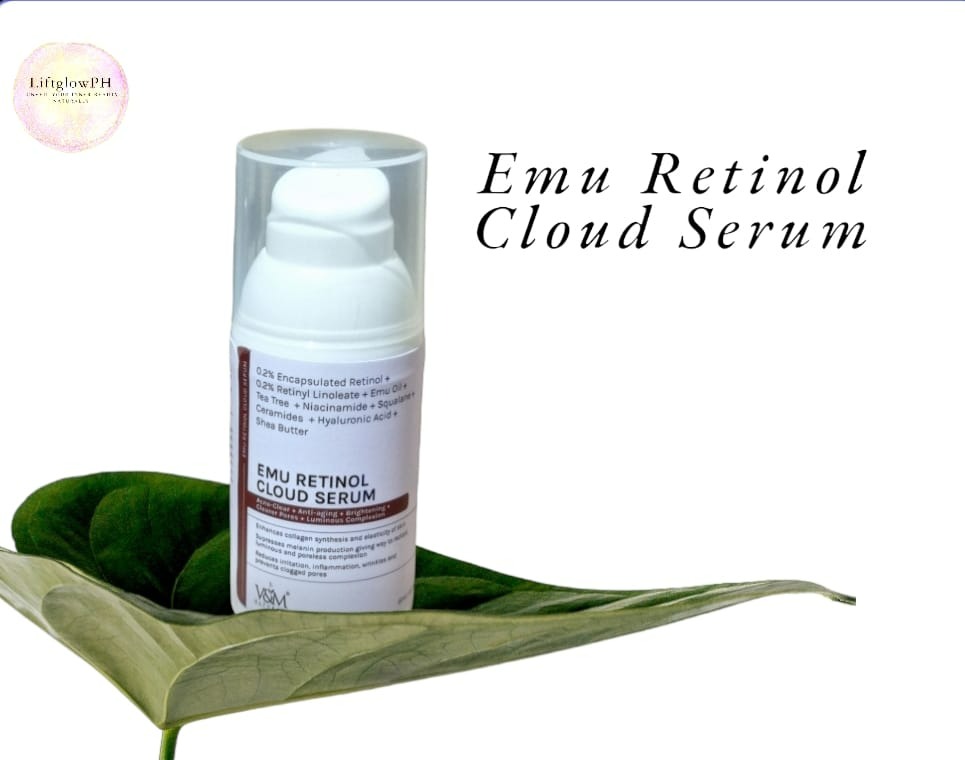 V & M Emu Retinol Cloud Serum, Beauty & Personal Care, Face, Face Care ...