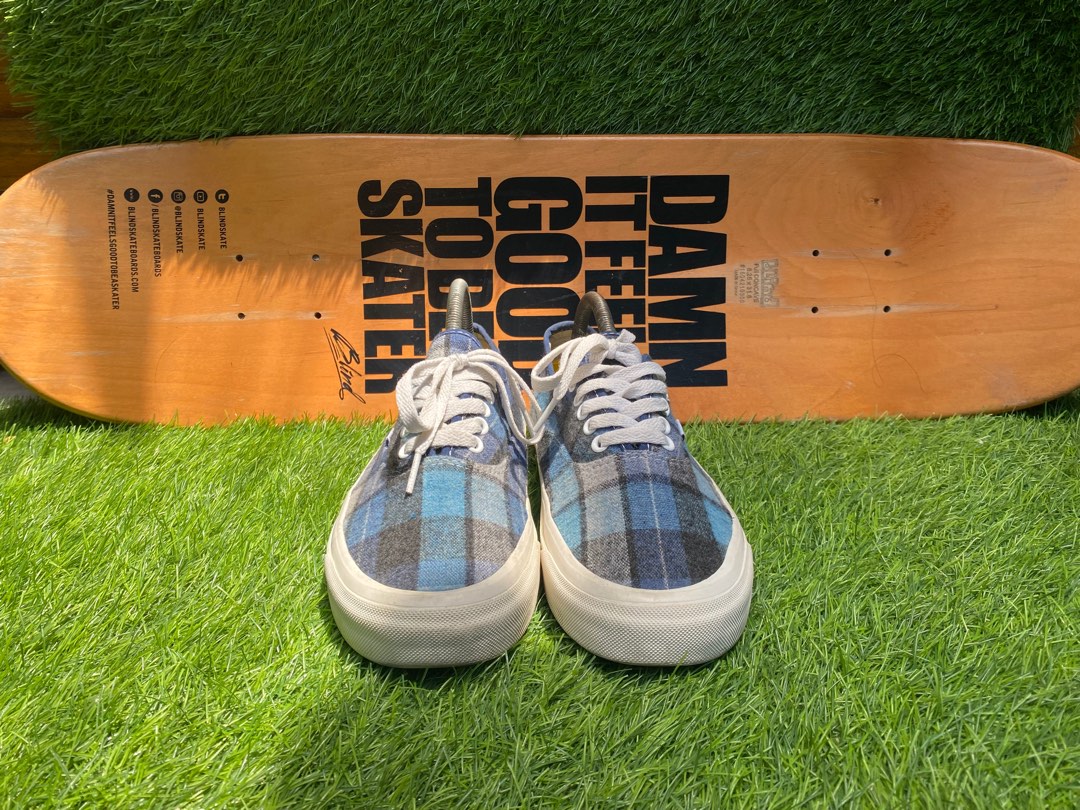 Vans x Pendleton, Fesyen Pria, Sepatu , Sneakers di Carousell