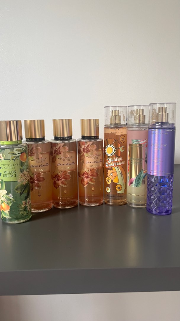 Victoria Secret/bath&body works Fragrance Mist, Beauty & Personal Care ...