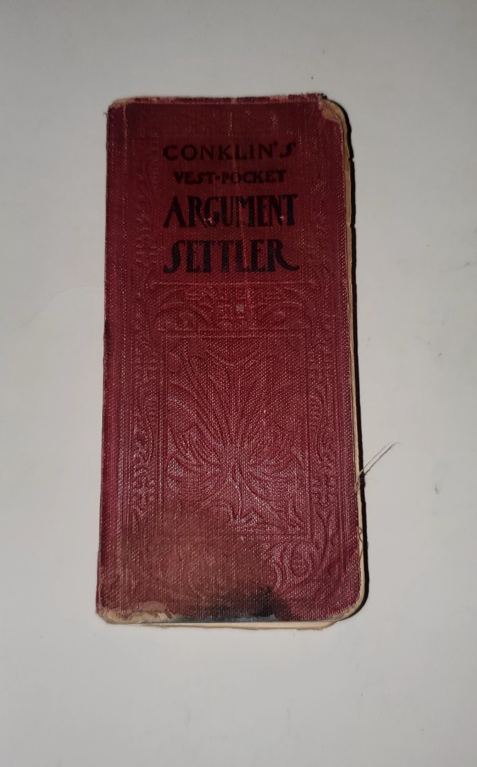 Vintage 1896 Conklin's vest pocket argument settler, Hobbies & Toys ...