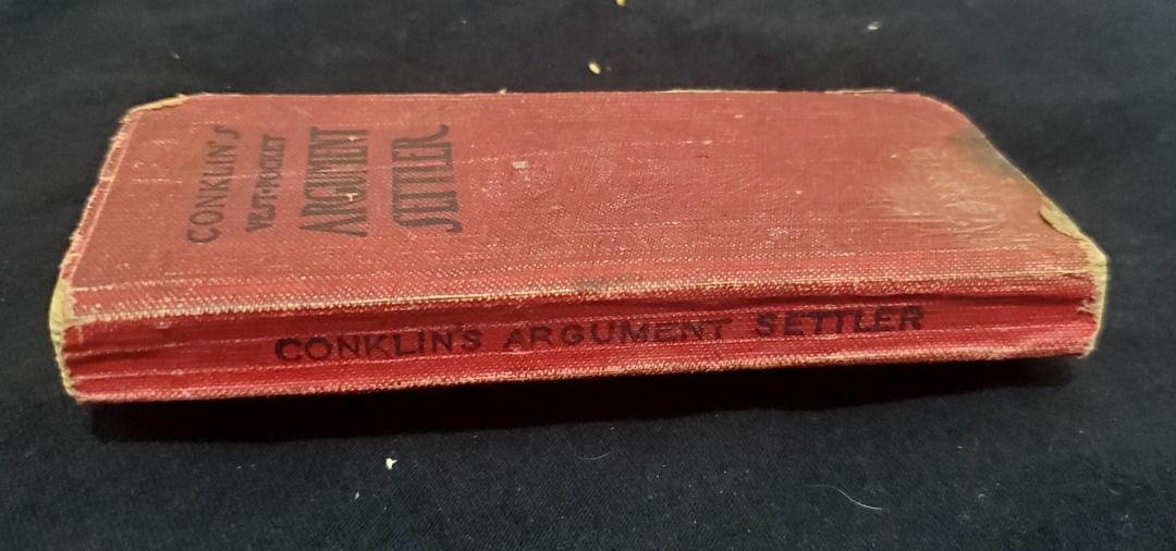 Vintage 1896 Conklin's vest pocket argument settler, Hobbies & Toys ...