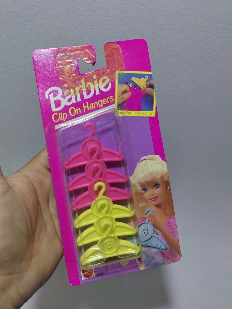 Vintage 1998 Barbie Clip on Hangers, Hobbies & Toys, Toys & Games on ...