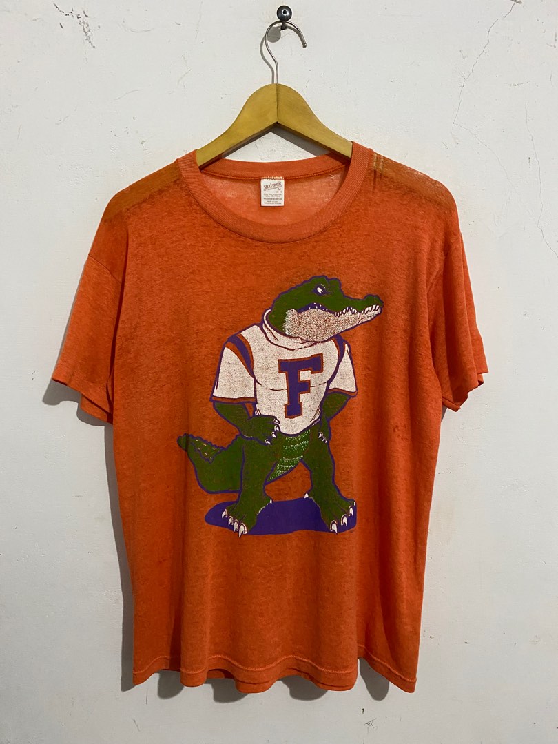 Vintage 80s Florida Gators, Fesyen Pria, Pakaian , Atasan di Carousell
