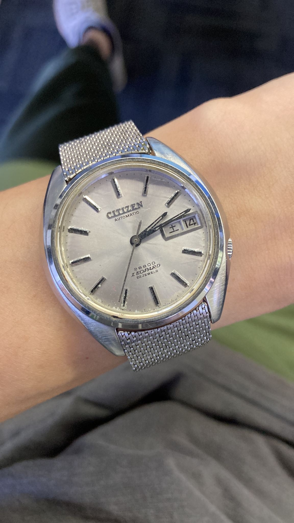 vintage citizen hibeat leopard, Luxury, Watches on Carousell