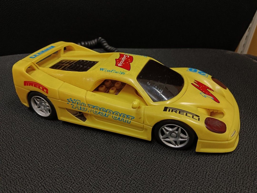 Vintage Ferrari phone talifon lama plastic, Hobbies & Toys, Toys ...